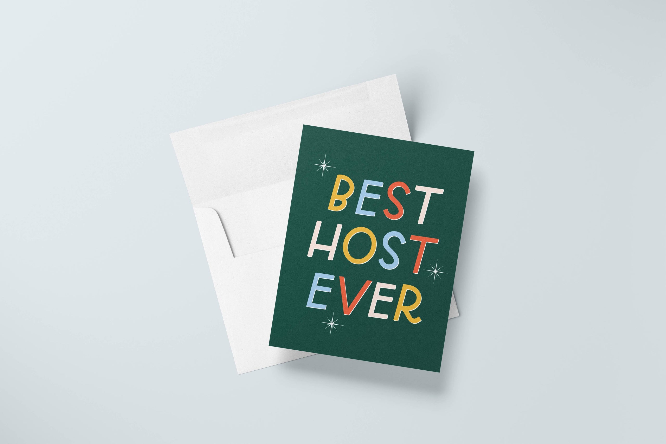 Best Host Ever Card | Host Hostess Gift | Stellar House Gift Shop